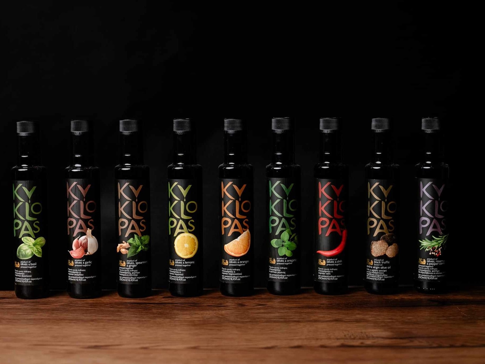 Today is Sunday, let’s take a look at our natural flavored olive oils ...